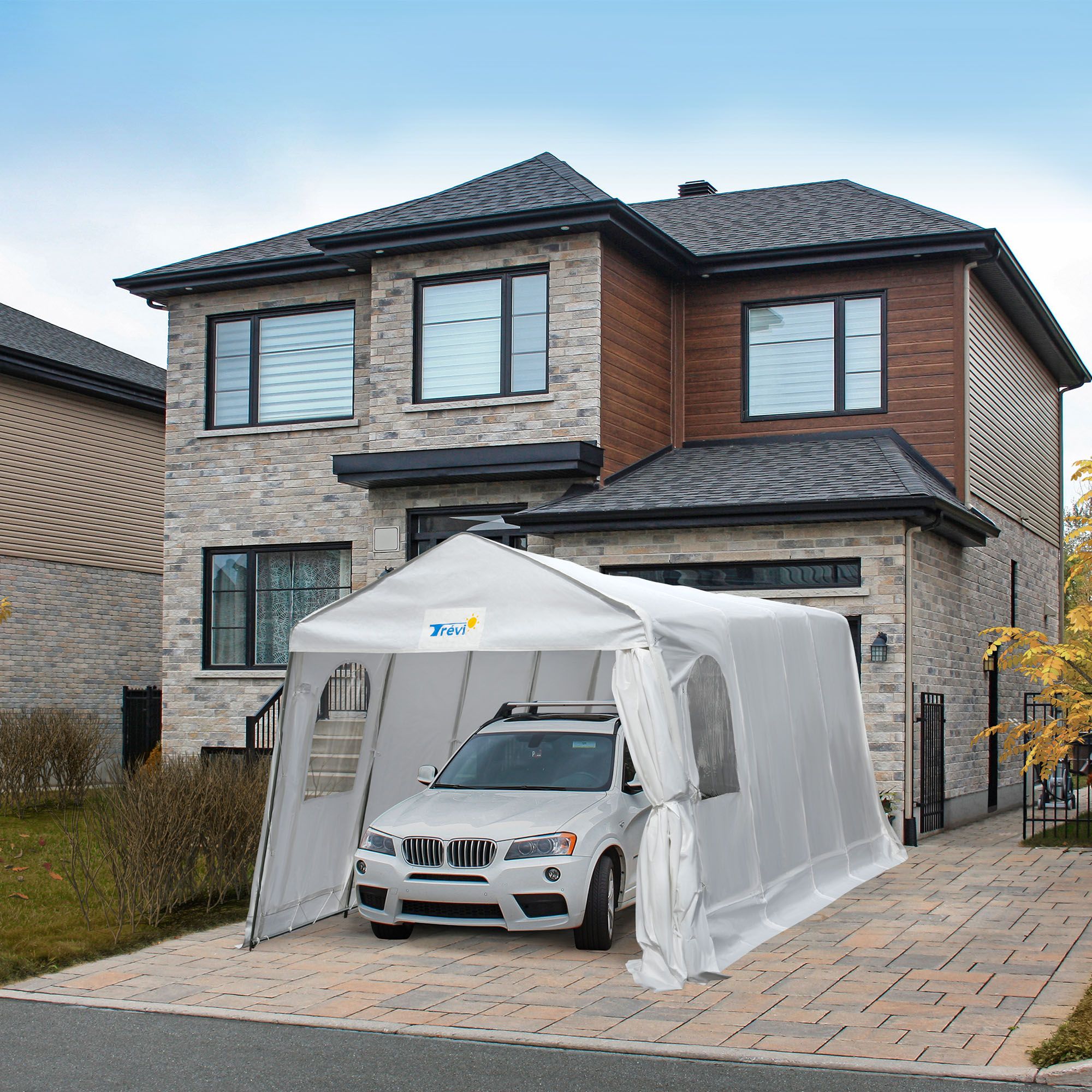 Abri d'auto simple Trévi Ultra – Magasins Trevi inc.