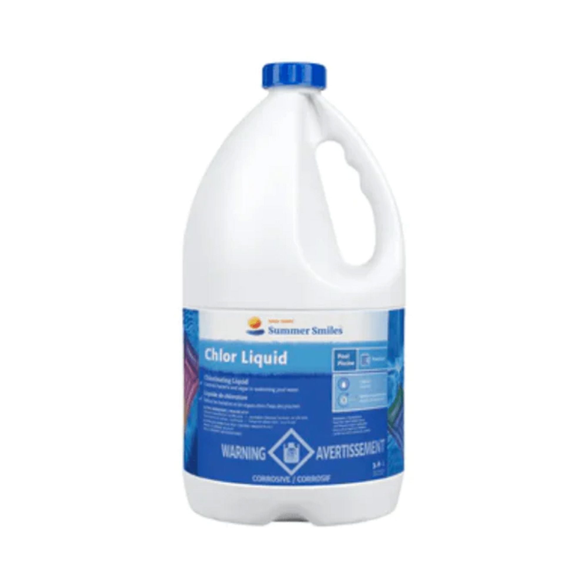 Chlore liquide Summer Smiles | Trévi – Magasins Trevi inc.