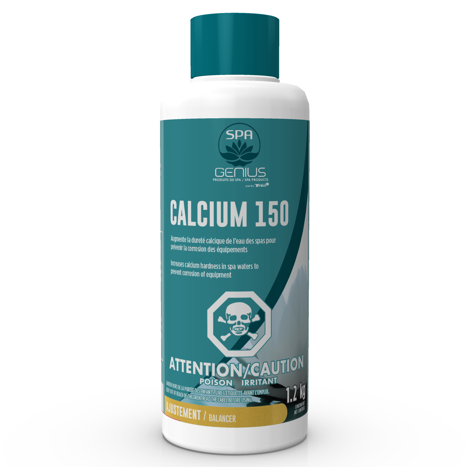 Dureté calcique pour le spa - Calcium 150 1.2 kg – Magasins Trevi inc.