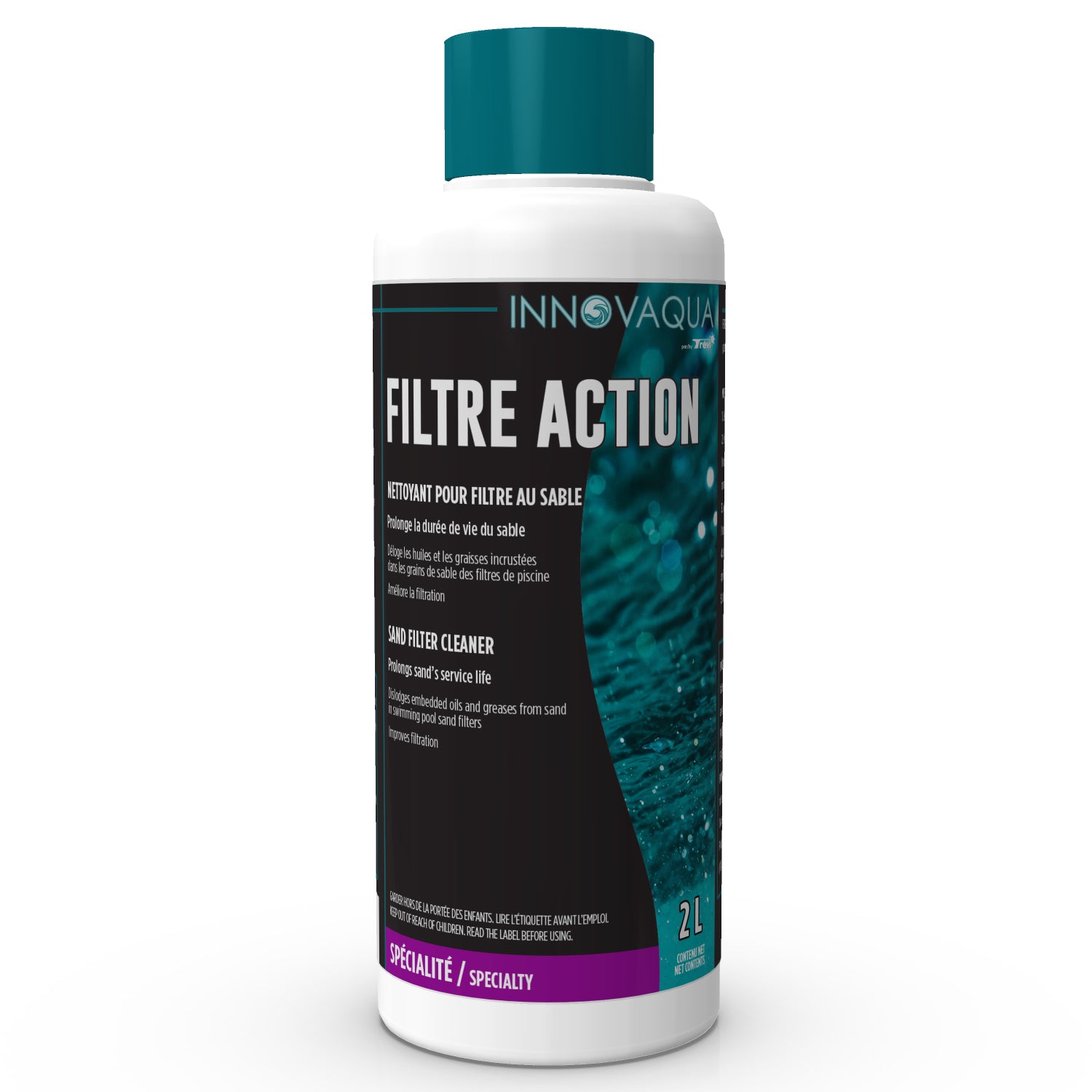 Pool Filter Cleaner - FILTER ACTION 2L – Magasins Trevi inc.