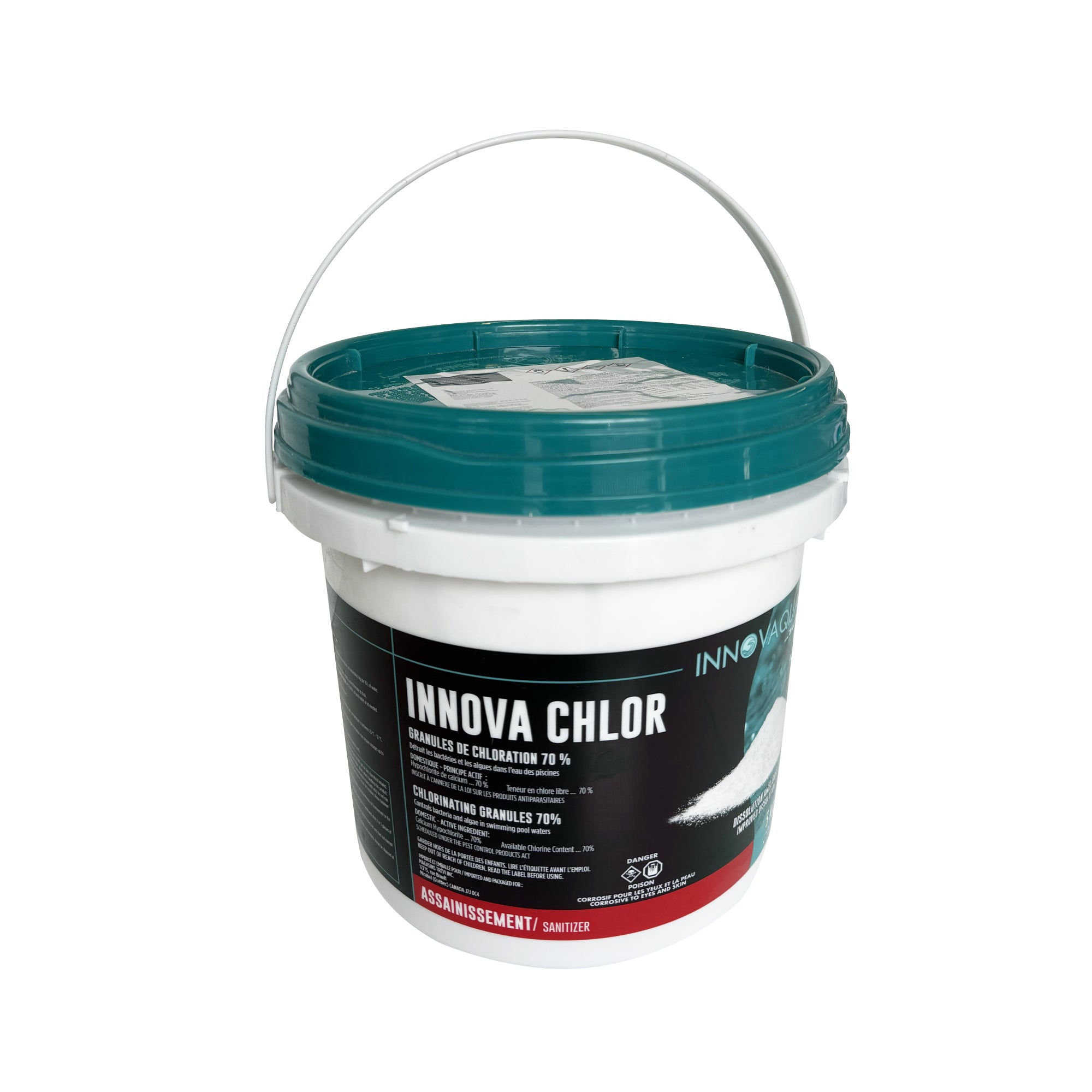 Chlore en granules 70% pour piscine – Magasins Trevi inc.