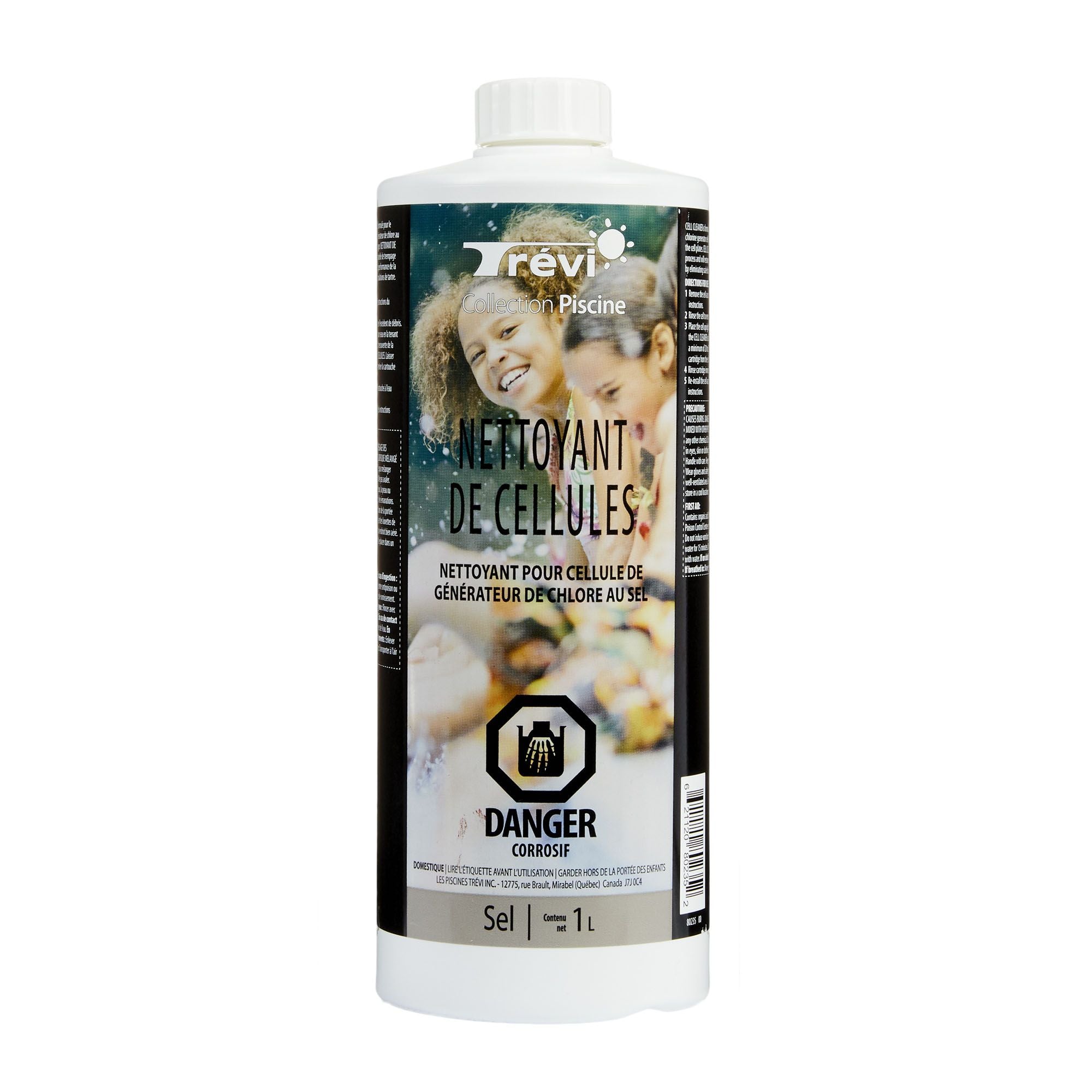 Nettoyant de cellule pour piscine au sel – Magasins Trevi inc.